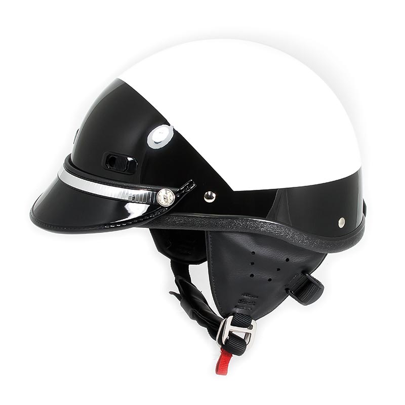 S1608 Half Shell Motorcycle Helmets for Police Officers