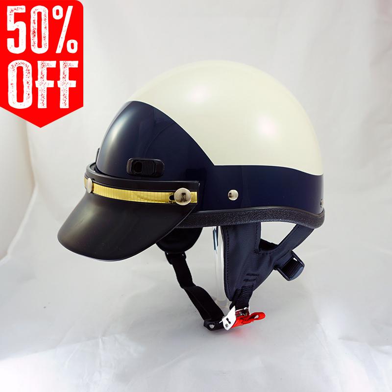 SIZE: MEDIUM - BIRCH WHITE WITH DARK PEACE OFFICER BLUE HIGH TRIM ...